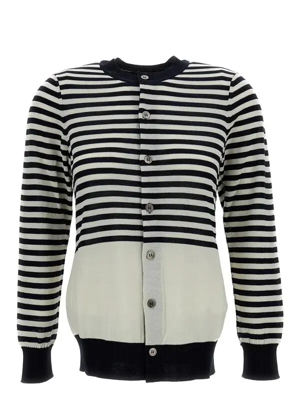 Junya Watanabe Striped Cardigan - Multicolor