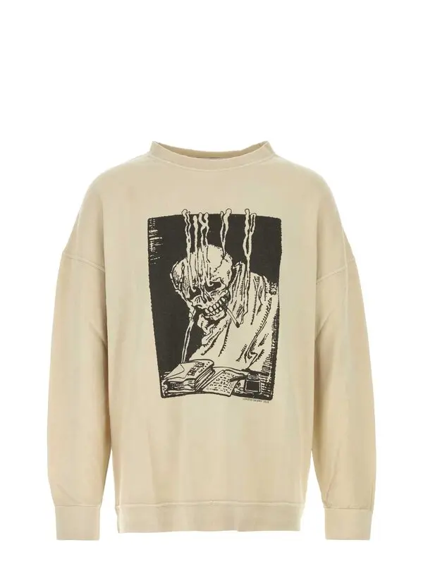 Our Legacy Cotton Blend Sweatshirt - Brown