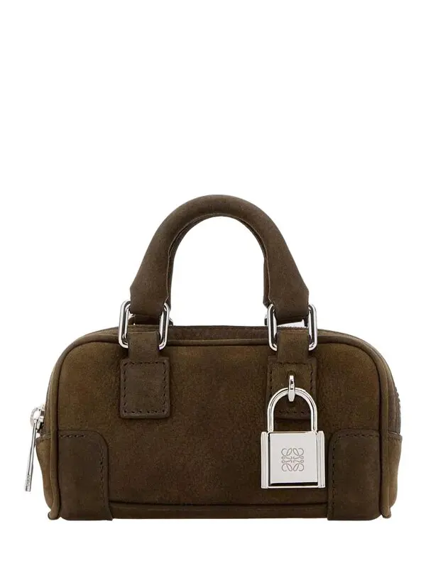 Loewe Amazona Nubuck Bag - Gray