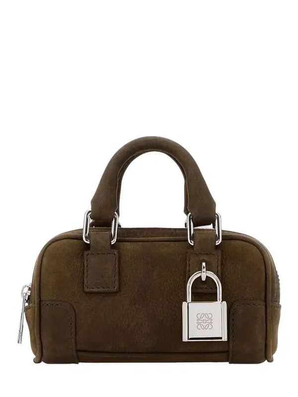 Loewe Amazona Nubuck Bag - Gray