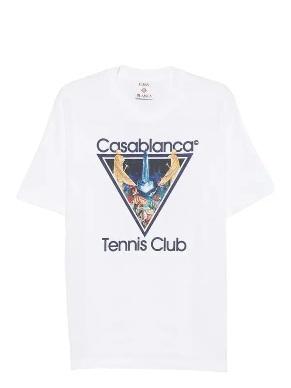 Casablanca T-shirts & Vests T-shirts - White