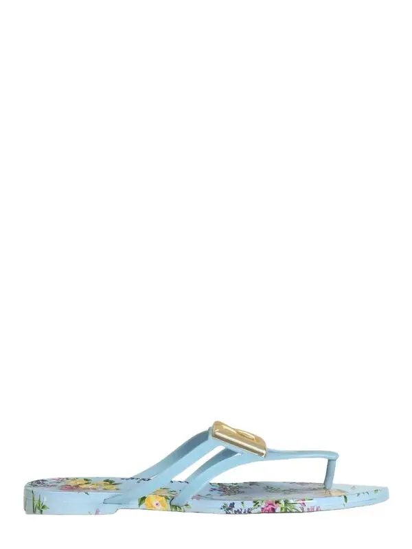 Dolce & Gabbana Floral Flip-flops - Multicolor