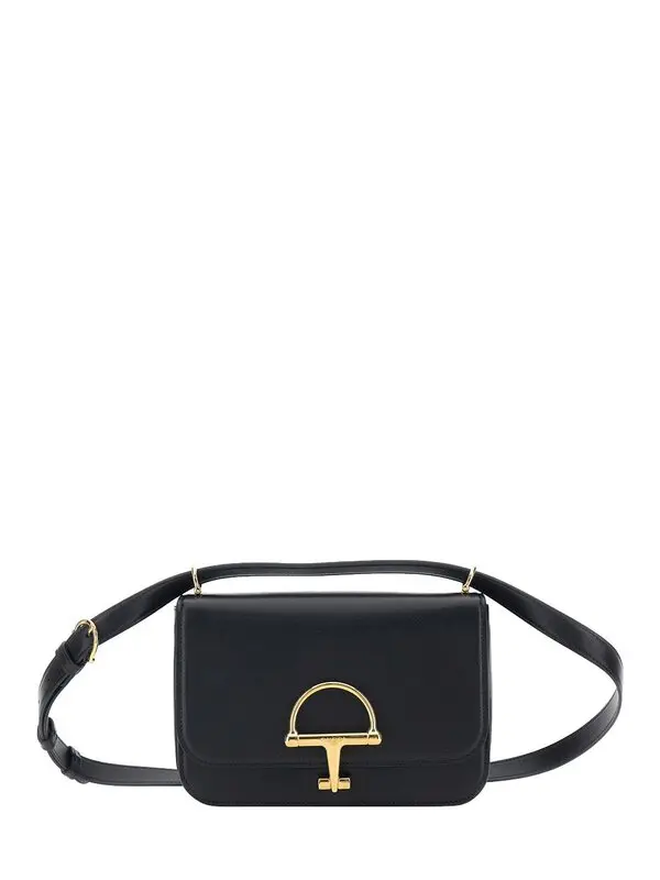Gucci Leather Shoulder Bag - Black