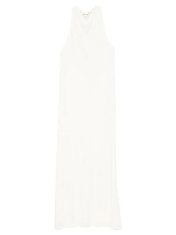 Cult Gaia Halterneck Evening Dress - White