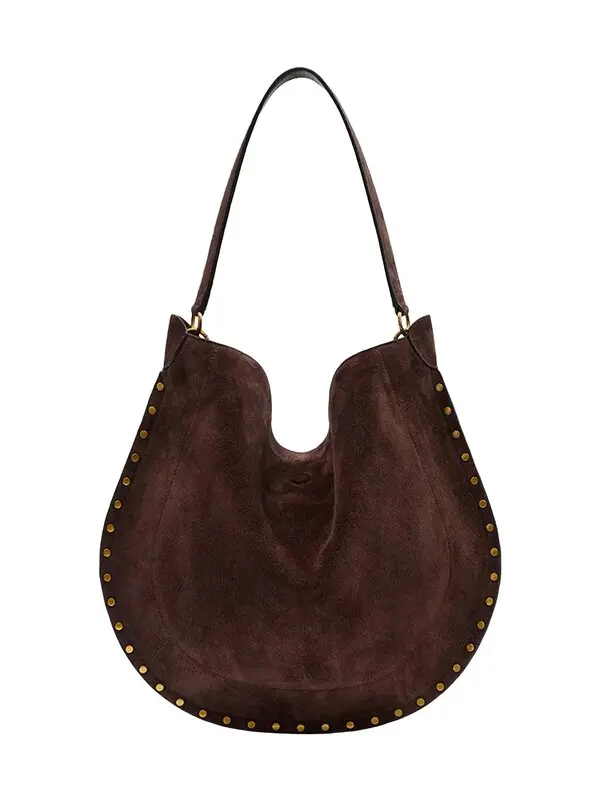 Isabel Marant Étoile Oskan Hobo Suede Shoulder Bag - Multicolor