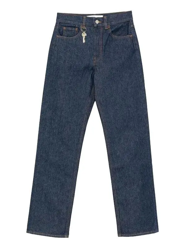 Carven Straight-leg Denim Jeans - Blue
