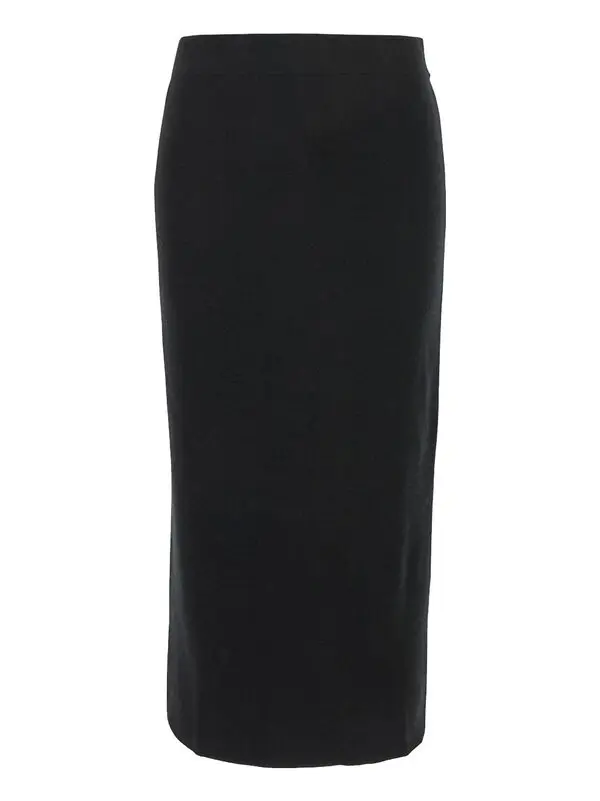 P.a.r.o.s.h Wool And Cashmere Stretch Skirt - Multicolor