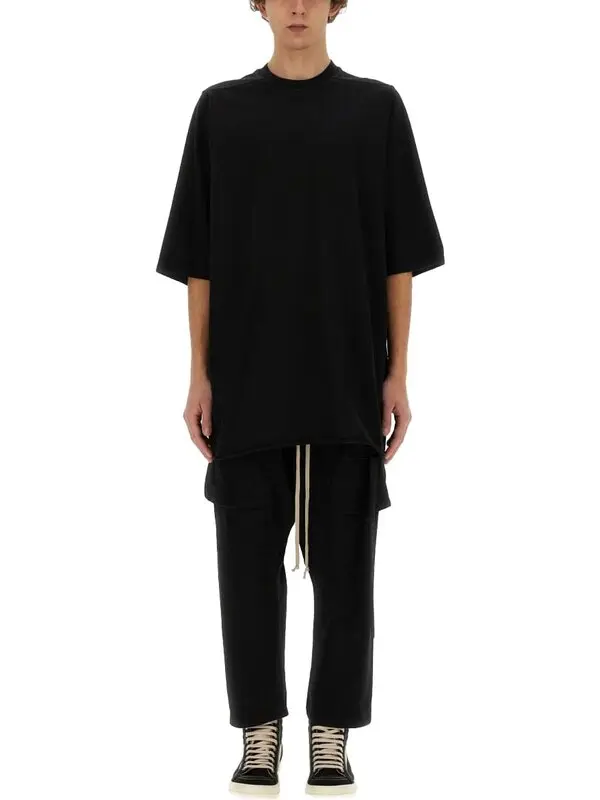 Rick Owens Cotton T-shirt - Black