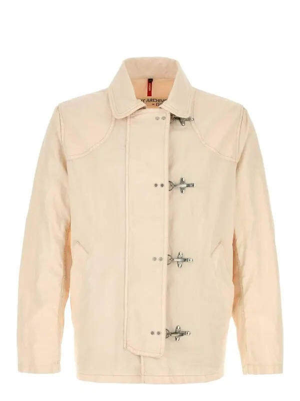 FAY Light Linen Jacket - Pink