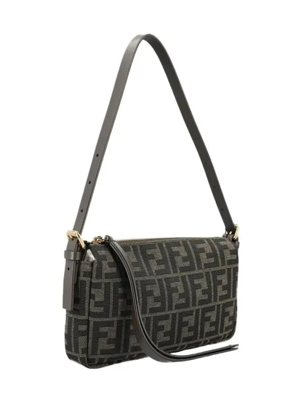 Fendi Ff Zucca Jacquard Tote Bag - Brown