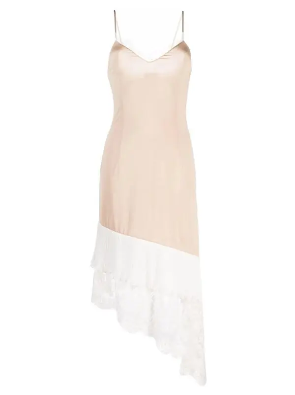 Vetements Asymmetric Dress - Cream