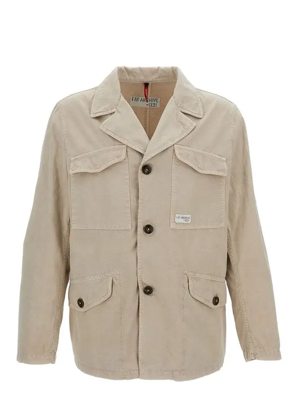 FAY Field Jacket - Multicolor