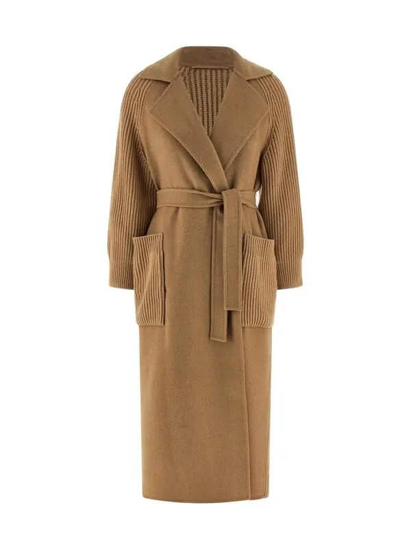 Max Mara Berard1234 Coat - Cream