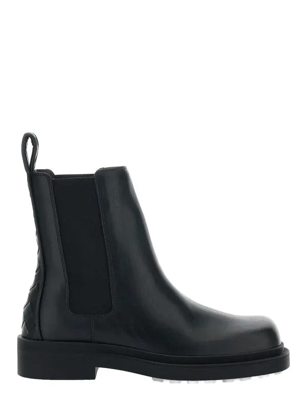 Bottega Veneta Intreccio Ankle Boots - Multicolor