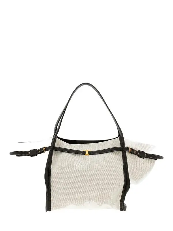 TOD'S Medium Fabric Shopping Bag - Multicolor