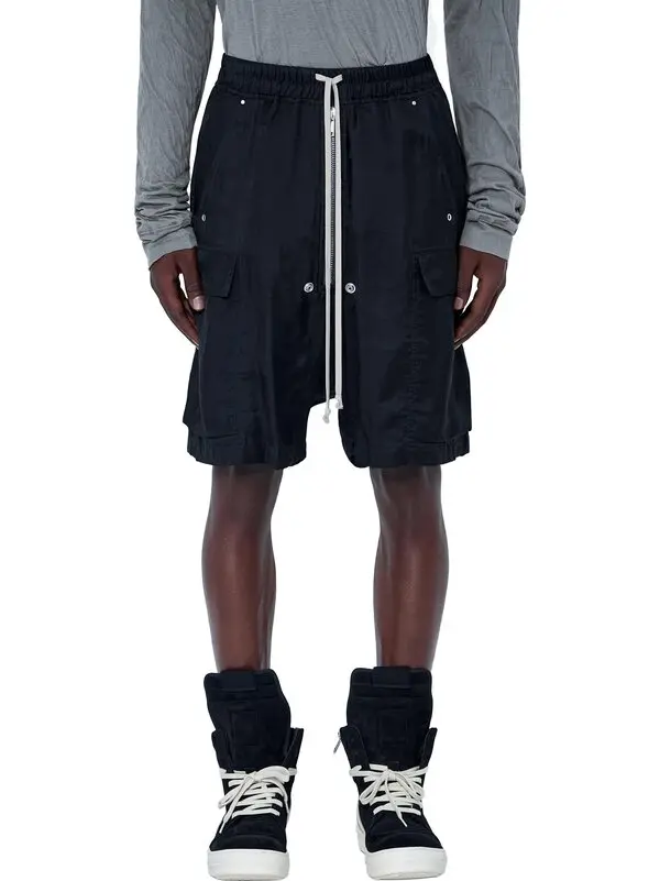 Rick Owens Cargobela Shorts - Black
