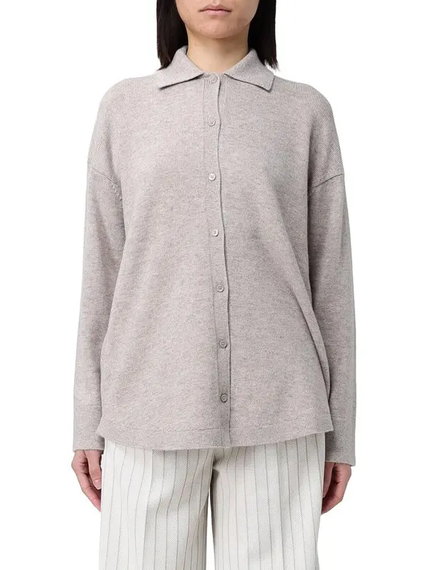 Max Mara Wool And Cashmere Polo Shirt - Cream