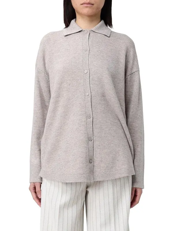 Max Mara Wool And Cashmere Polo Shirt - Cream