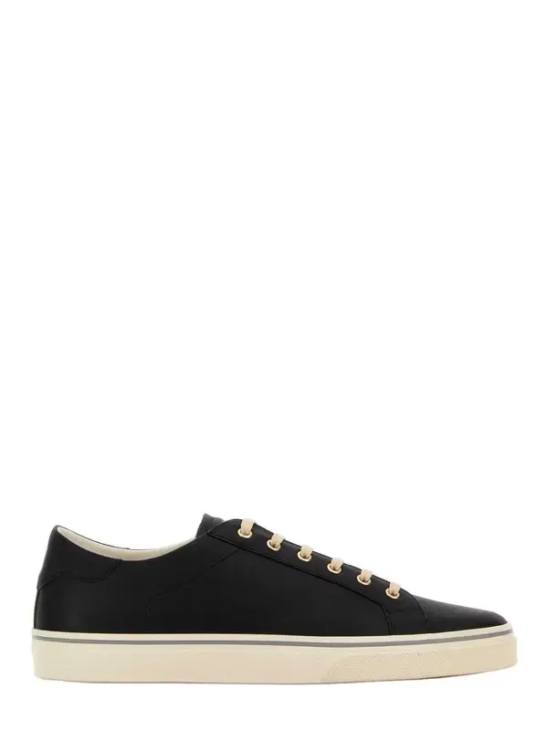 Brunello Cucinelli Leather Sneakers - Black