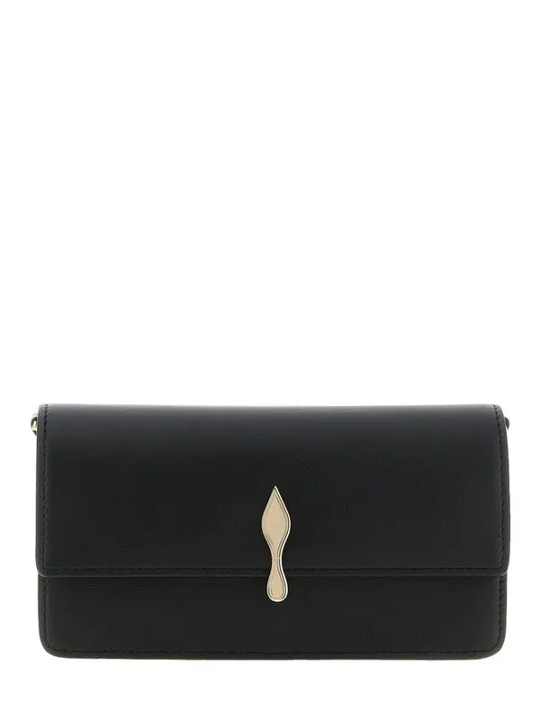 CHRISTIAN LOUBOUTIN Bettina Mini Nappa Leather Bag - Black