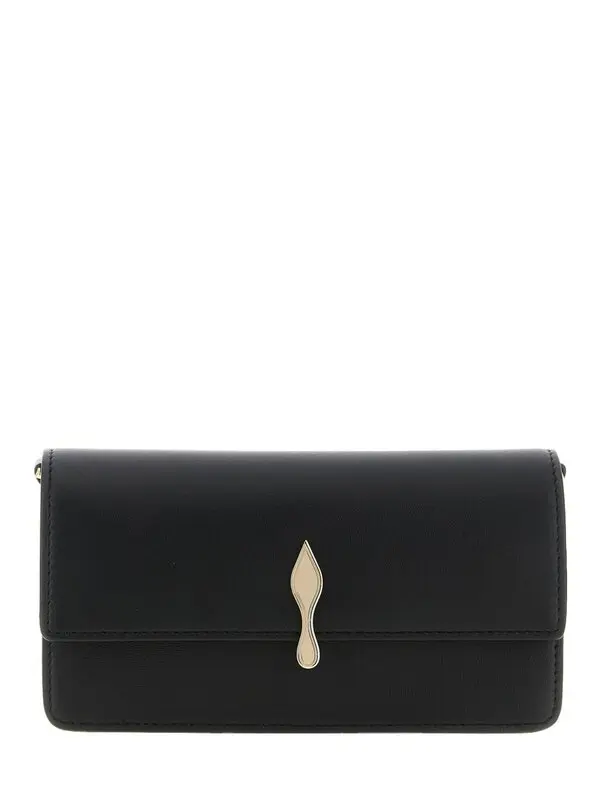CHRISTIAN LOUBOUTIN Bettina Nappa Leather Mini Bag - Black
