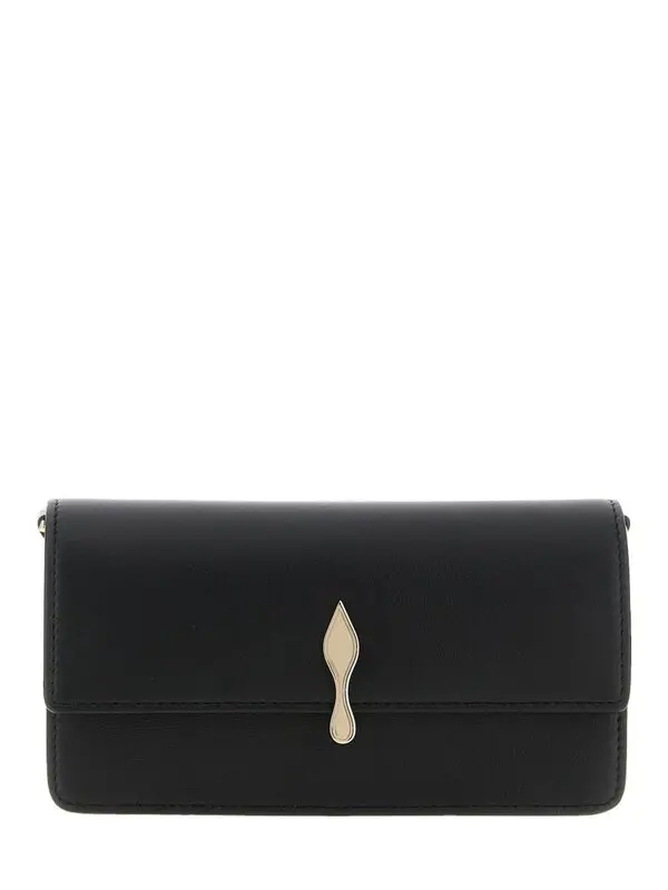 CHRISTIAN LOUBOUTIN Bettina Nappa Leather Mini Bag - Black
