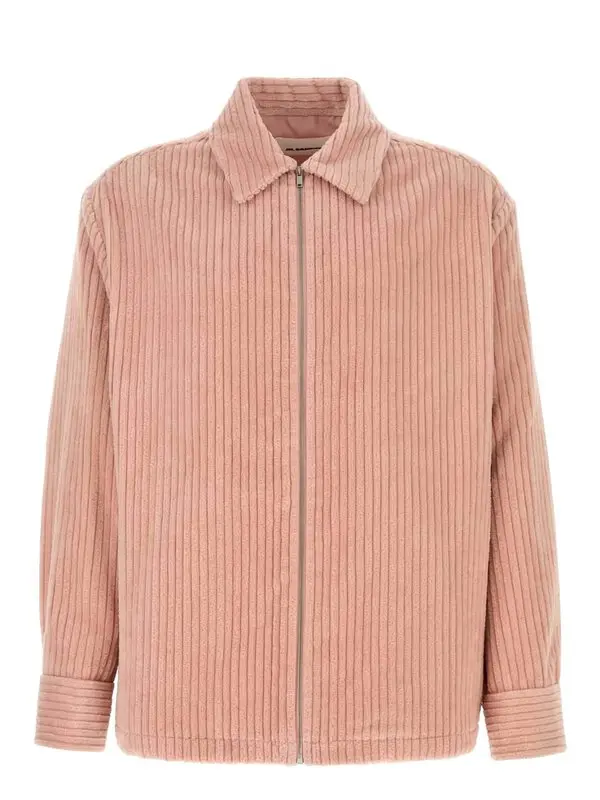 JIL SANDER Corduroy Shirt - Pink