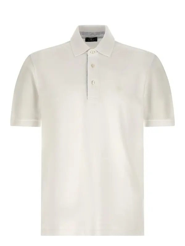 Etro Pegaso' Polo Shirt - White