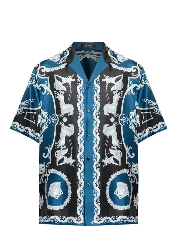 Versace Button-down Shirt - Blue