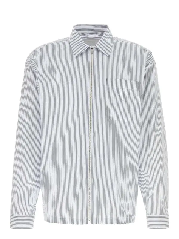 Prada Embroidered Poplin Shirt - Multicolor