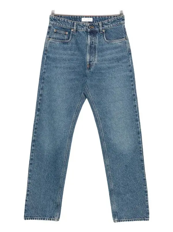 Miu Miu Denim Flared Jeans - Blue