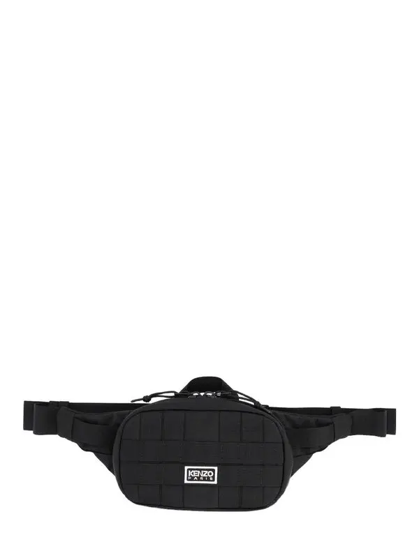 Kenzo Nylon Belt Bag - Black