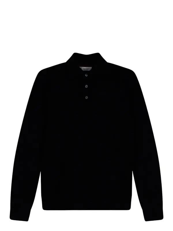 Brunello Cucinelli Cashmere And Silk Polo Shirt - Multicolor