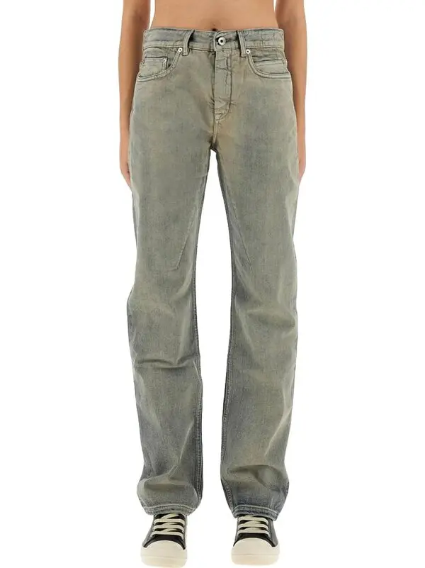 Rick Owens Concordians Fog Cut Pants - Gray