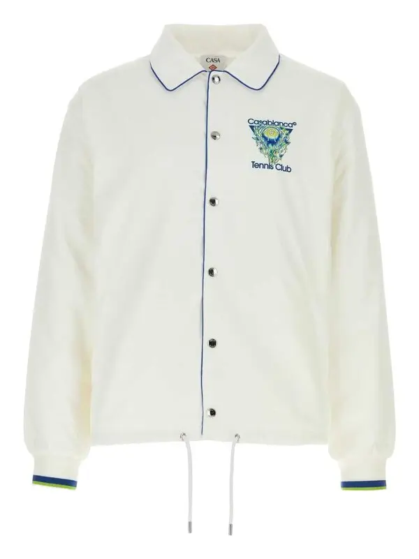 Casablanca Polyester Jacket - White