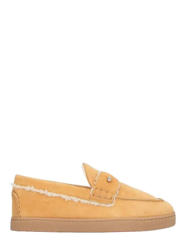 CHRISTIAN LOUBOUTIN Shearling Loafers - Multicolor