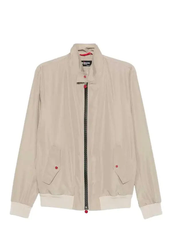 Kiton Zip-up Bomber Jacket - Multicolor