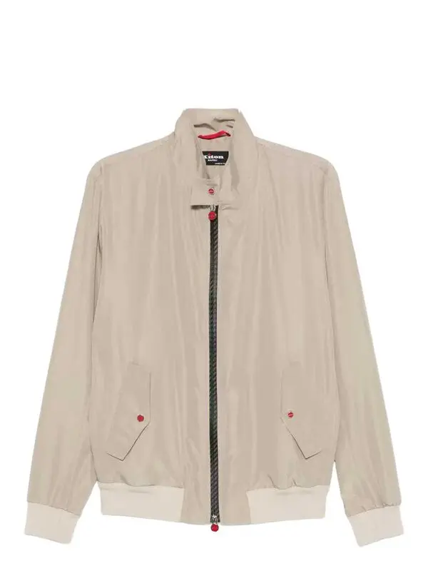 Kiton Zip-up Bomber Jacket - Multicolor