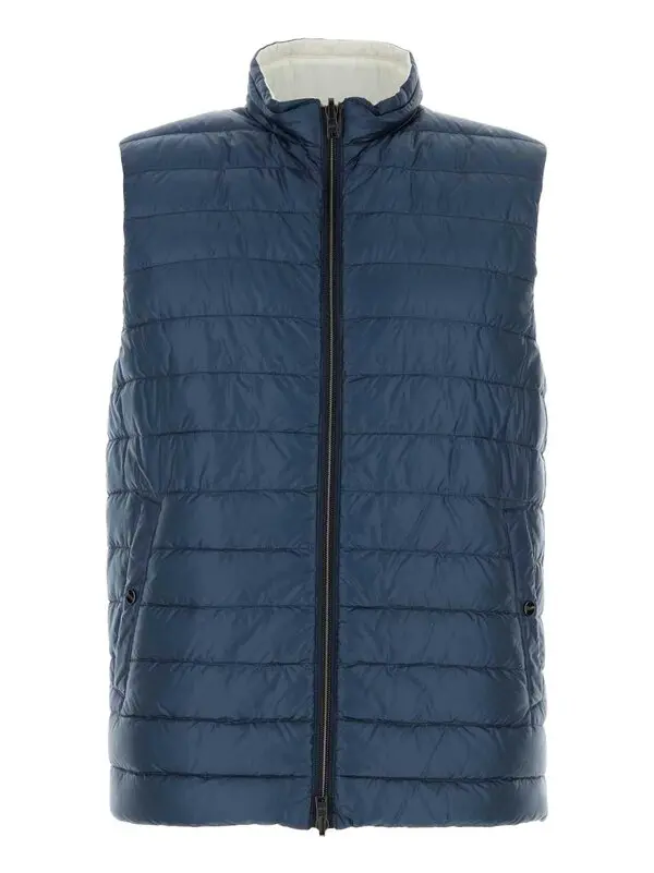 Herno Nylon Reversible Down Jacket - Blue
