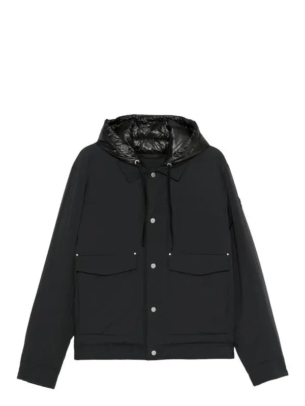 Moose Knuckles Hooded Jacket - Black