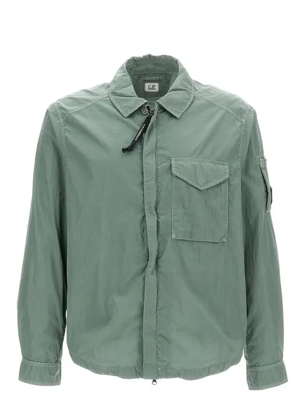 C.P. COMPANY Overshirt Chrome-r Zipped Lens - Multicolor