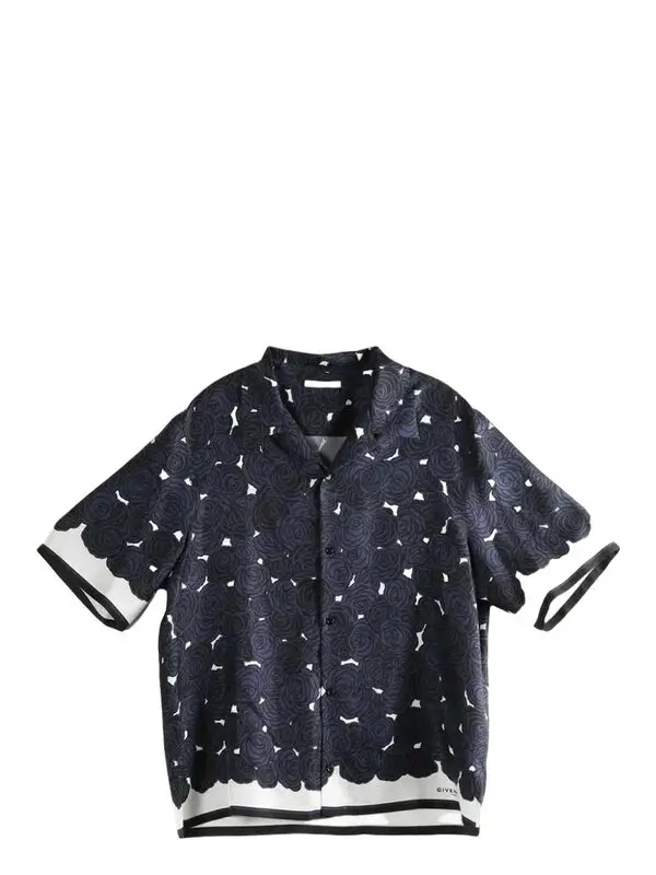 Givenchy Floral Shirt - Blue