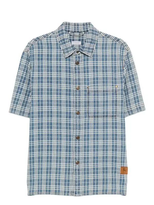 Burberry Shirts - Blue