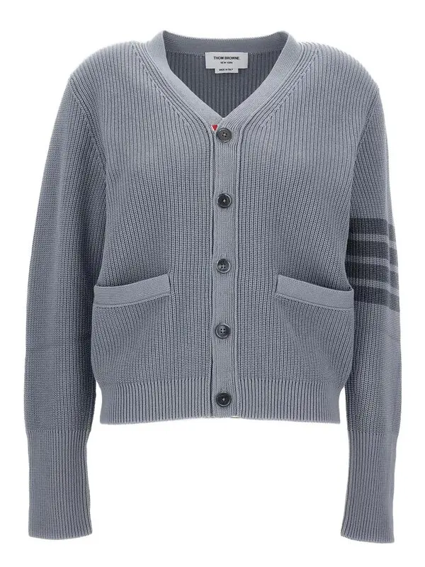 Thom Browne V-neck Cardigan - Multicolor