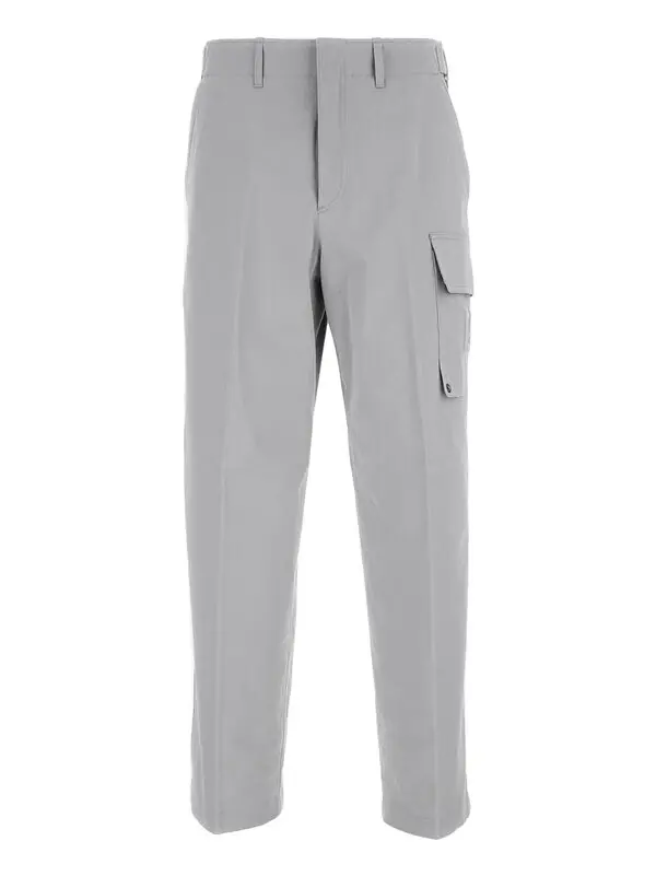 Fendi Gabardine Trousers - Multicolor