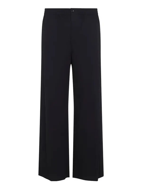 Celine Elastic Waist Trousers - Black