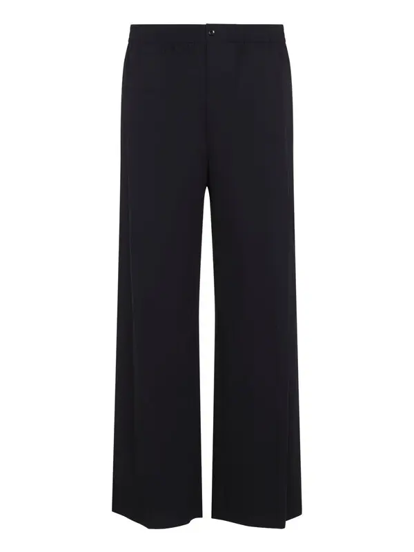 Celine Elastic Waist Trousers - Black