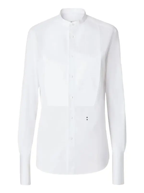 Fendi Cotton Poplin Slim-fit Shirt - White