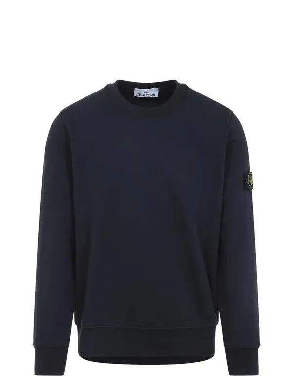 Stone Island Cotton Sweatshirt - Blue
