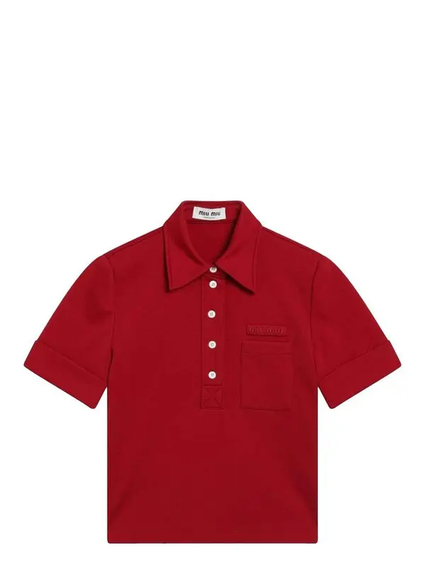 Miu Miu Polo Shirt - Red